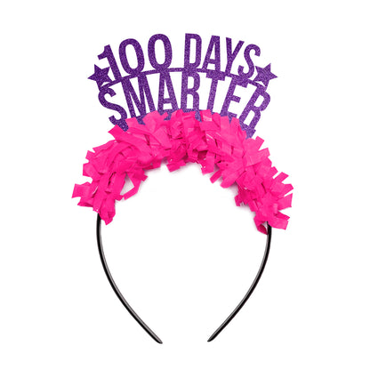 100 Days Smarter Teacher Crown, Teacher Headband – Festive Gal