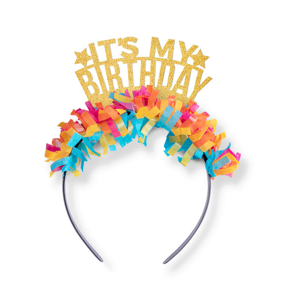 "It's My Birthday" Party Headband Crown - Customize Yours! – Festive Gal